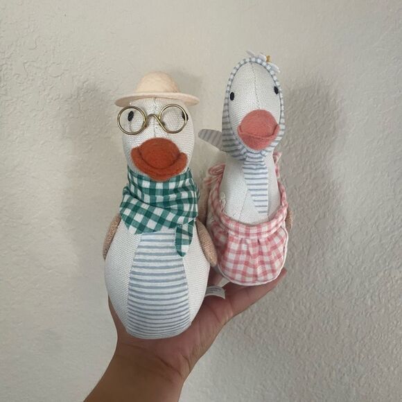 Etro Home | Accents | Cottage Theme Pair Of Geese Farm House Prairie ...